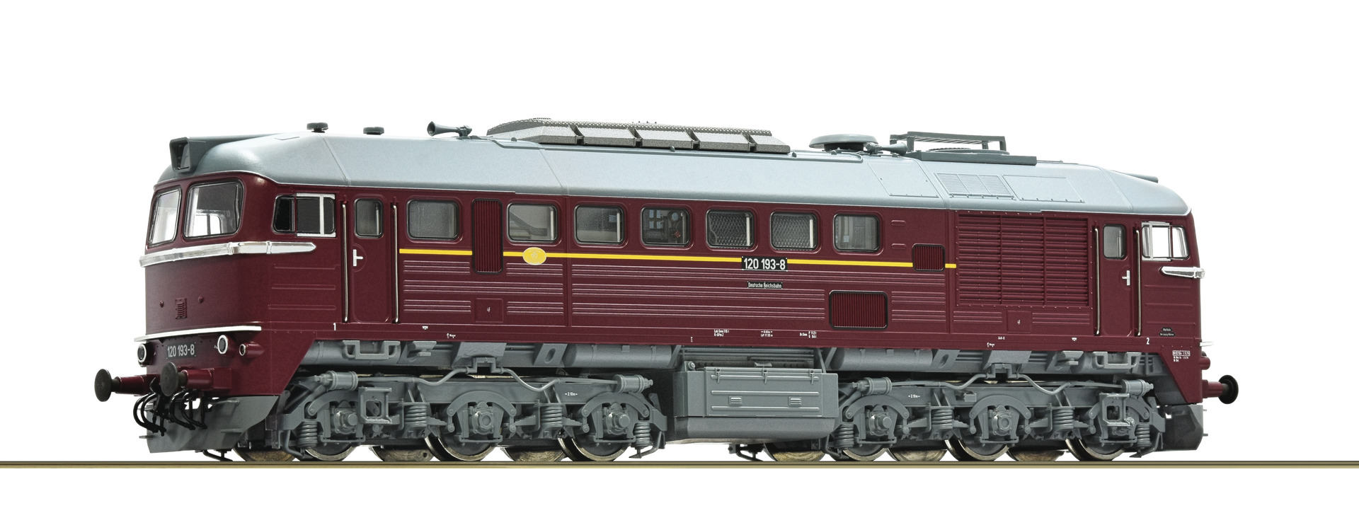 Locomotiva diesel seria 120, DR, Roco, scara H0 (1:87)